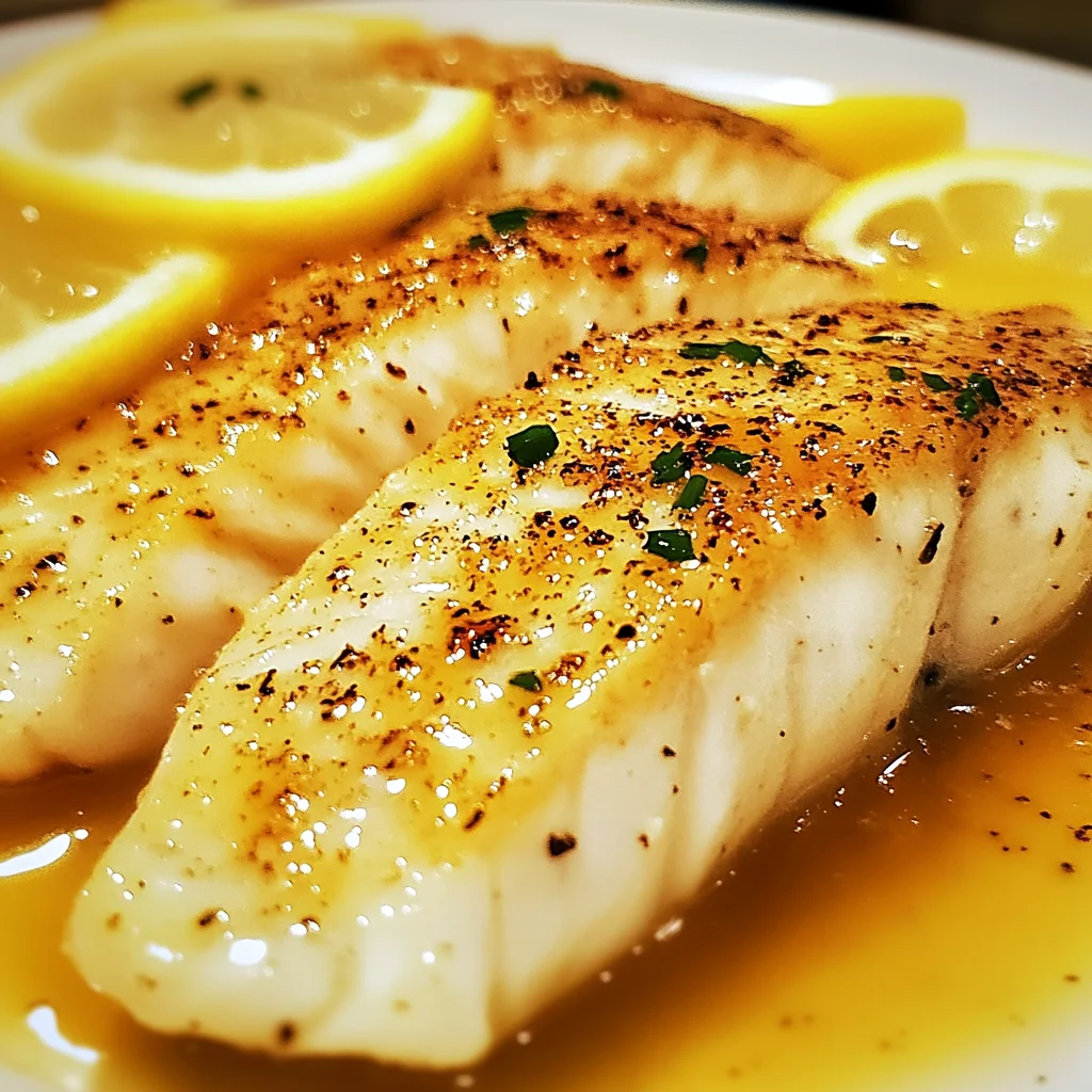 Zesty Lemon Butter Fish Fillet Recipe