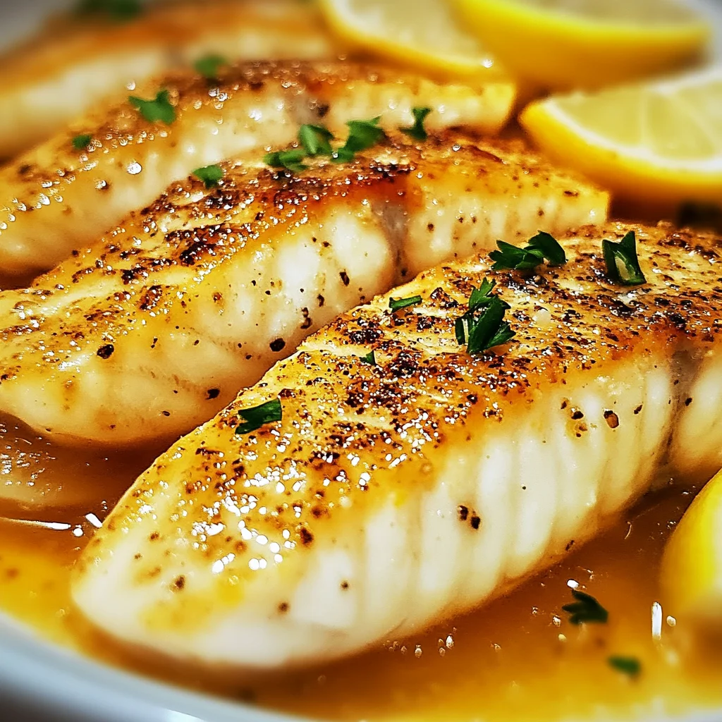 Zesty Lemon Butter Fish Fillet Recipe